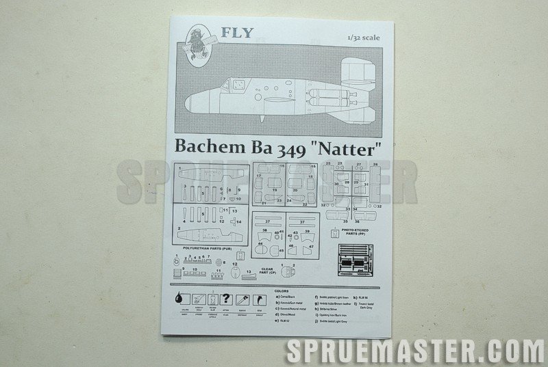 Review 1/32 FLY Bachem Ba 349 A "Natter" #32002 - Blog Spruemaster