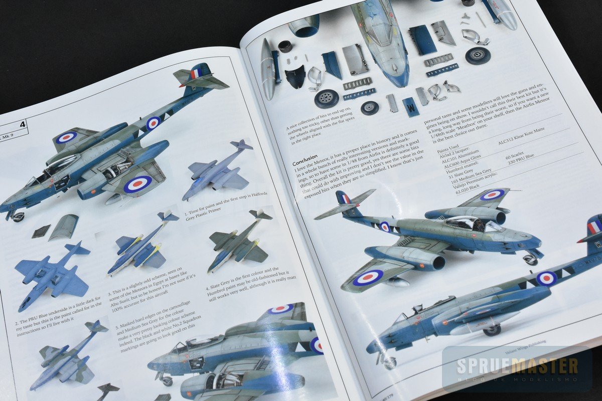 The Gloster/A.W. Meteor - Airframe Album #15 -Valiant Wings Publishing ...