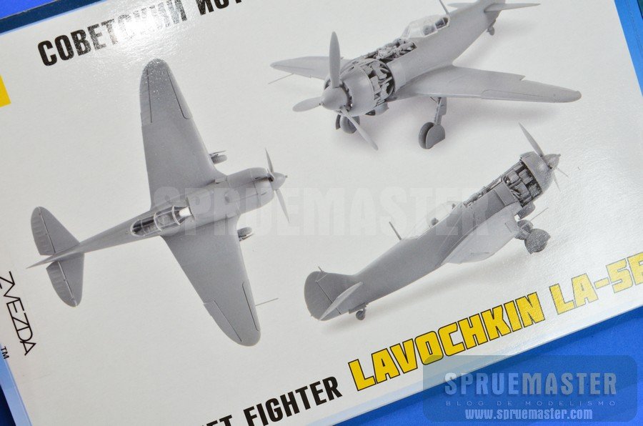 Review: 1/48 Lavochkin LA-5FN - Zvezda - #4801 - Blog Spruemaster