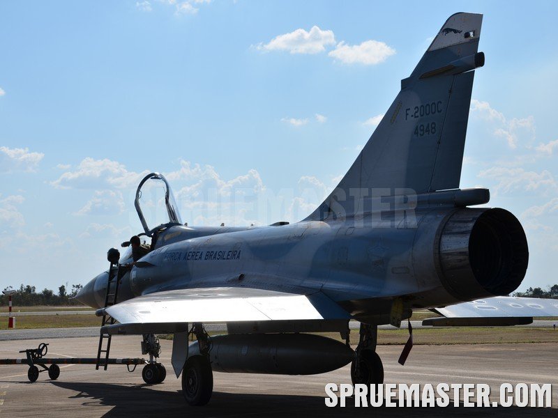 Walkaround - Dassault Mirage 2000C - 1º GDA - FAB - Blog Spruemaster