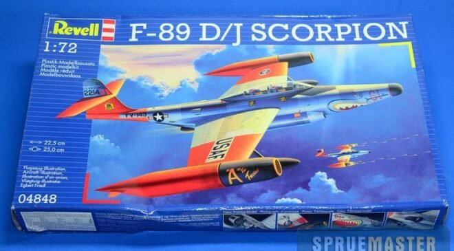 1/72 F-89 Scorpion D/J - Revell