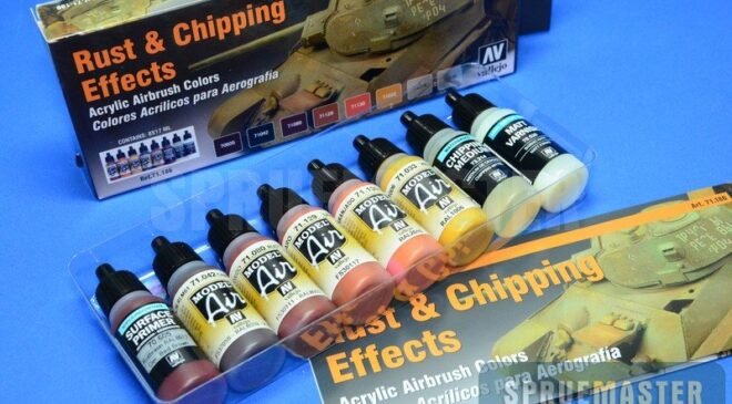 Rust & Chipping Effects - Vallejo #71.186 - Blog Spruemaster