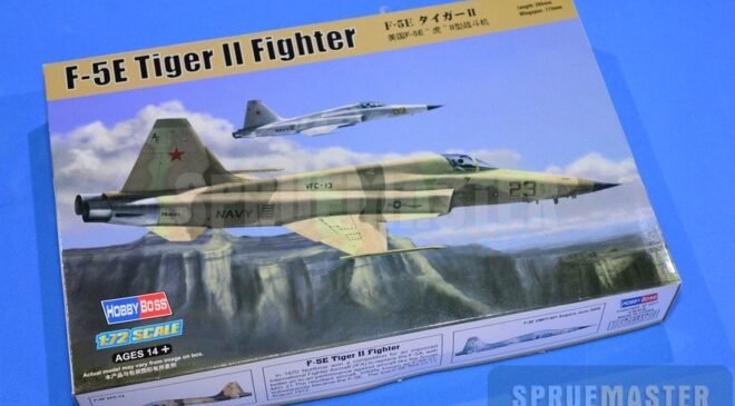 Review: 1/72 F-5E Tiger II Fighter - Hobbyboss #80207 - Blog Spruemaster